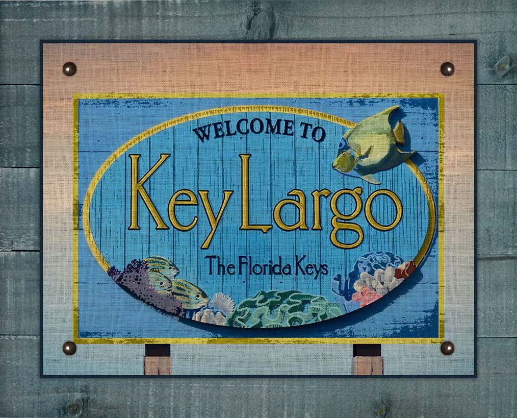 Key Largo Sign